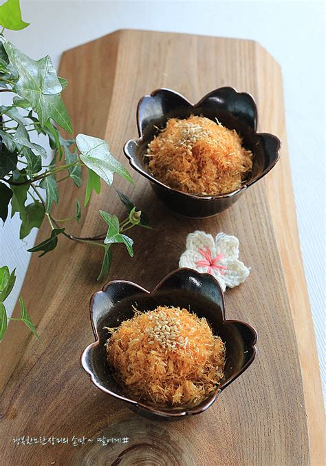 북어보푸라기 쉽게 만드는법~ 황태채 무침 요리 네이버 포스트