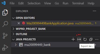 Java Exporting Jar File In VS Code Stack Overflow