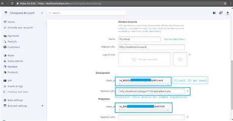 Code Samples Stripe Using Connect With Standard Accounts Stripe