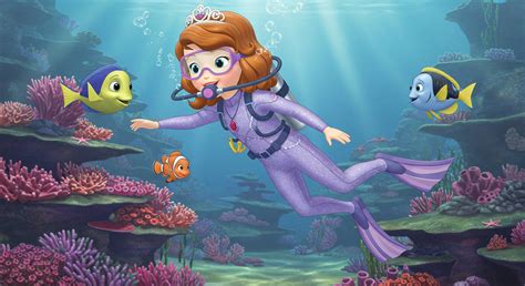 Sofia The First Scuba Diving Underwater By Abdulrahmanchowd2006 On