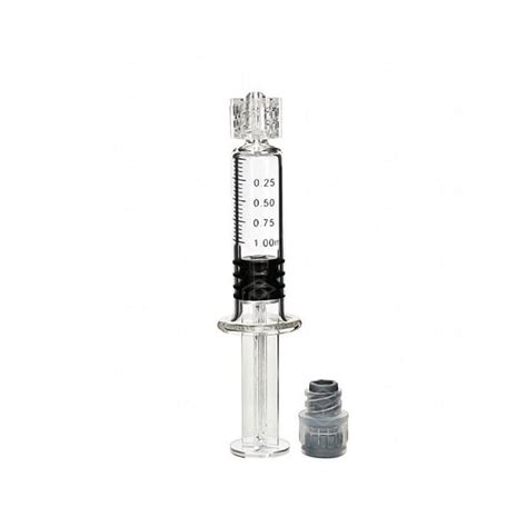 Glass Luer Lock Syringe With Measurements 1ml Matrix