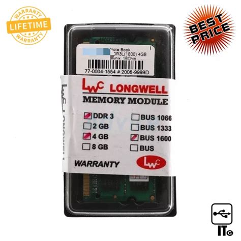 Ram Ddr3l 1600 Nb 4gb Hynix 16 Chip ประกัน Lt แรมโน๊ตบุ๊ก แรม Ram Nb Th