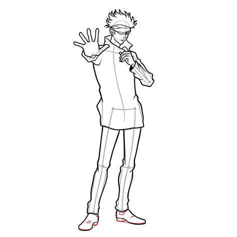 How To Draw Satoru Gojo A Detailed Step By Step Guide