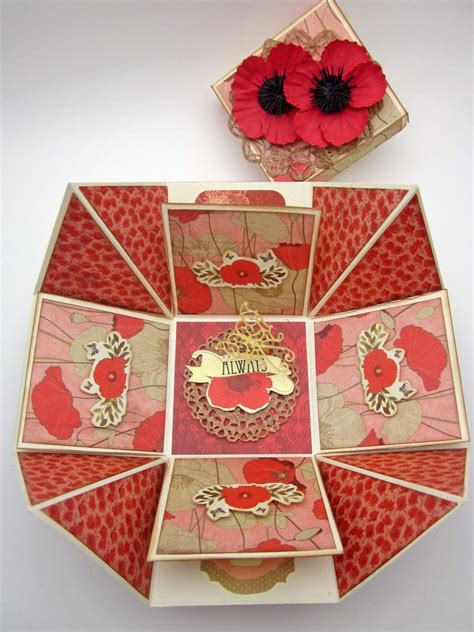 Explosion Box Template