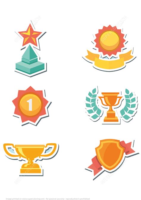 Printable Trophy Labels Printable Word Searches