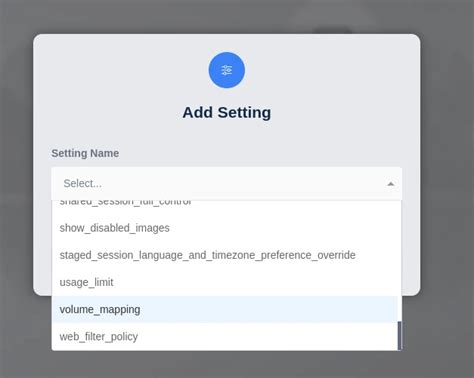 Volume Mapping — Kasm 1170 Documentation