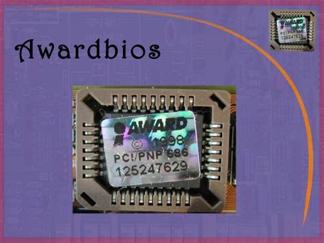 Bios Basic Input Output System Ppt