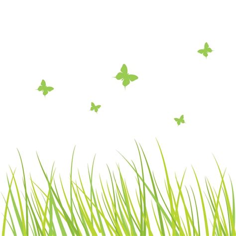Premium Vector Nature Grass Background