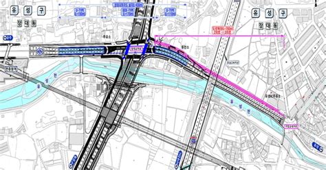 대전시 유성구 장대교차로 평면→입체화로 선회