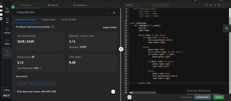 Geekstreak2024 Dsaprogress Geeksforgeeks65dayschallenge Womenintech