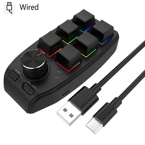 Bluetooth 50 Macro Keyboard Programming Custom Keypad Copy Paste