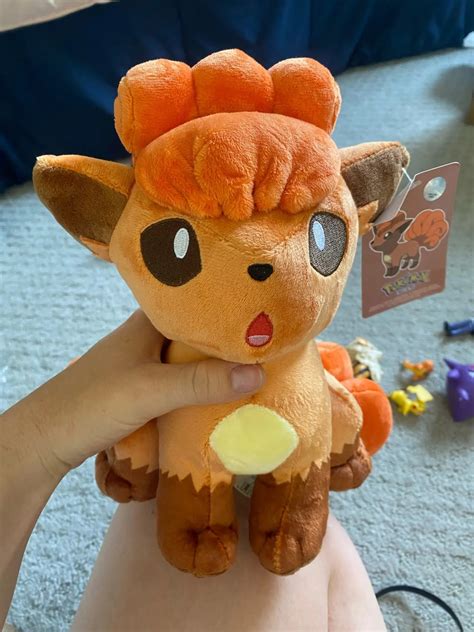 Anime Pokemon Vulpix Plush Etsy