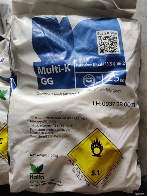 Kali Nitrat Potassium Nitrate Kno3 Phân Bón Kali Nitơ 5giay