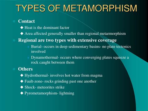 Ppt Chapter 7 Metamorphism And Metamorphic Rocks Powerpoint