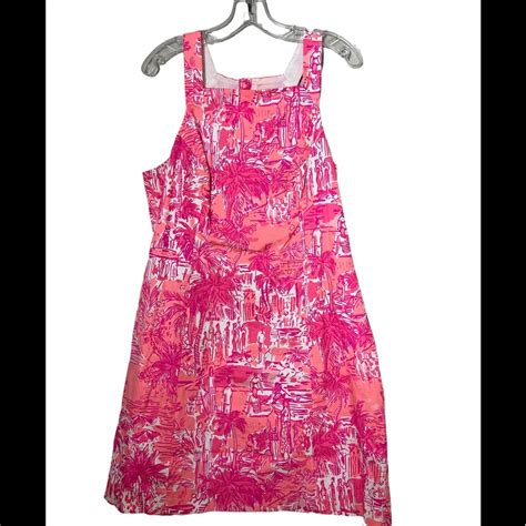 Lilly Pulitzer Resort Simone Cheeky Melon Pink Rule B Gem