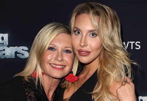 Olivia Newton John And Daughter