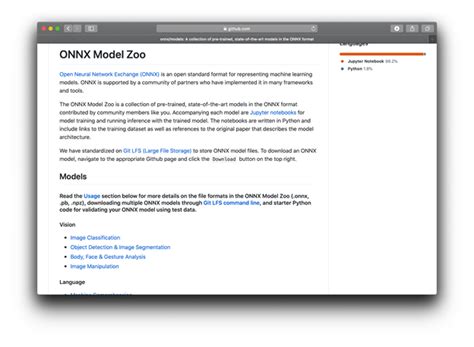Converting Onnx Image Classification Models To Core Ml Codeproject