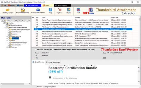 How To Extract Email Addresses From Thunderbird Profile Emails ESoftTools Software
