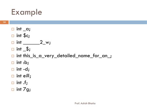 Data Types And Operators And Statements Ppt