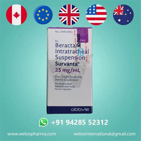 Beractant Intratracheal Injection Survanta Injection Latest Price
