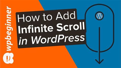 how to add infinite scroll to your wordpress site wordpress tutorials wordpress ads