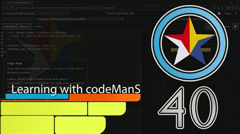 learn localstorage by building a todo app step 40 freecodecamp javascript beta youtube