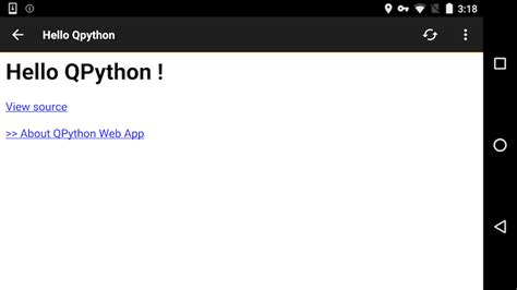 QPythons Main Features QPython 0 9 Documentation