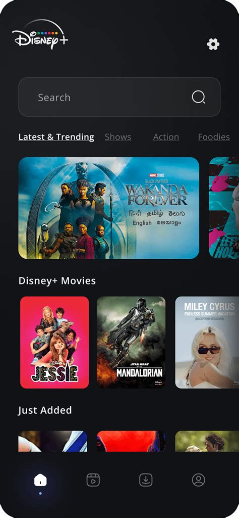 Disney｜ Ux Ui Design App Behance