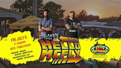 Hello Mcfly Duo At Camp Runinmuck Camp Runinmuck Lakeside Marblehead 5 July 2024