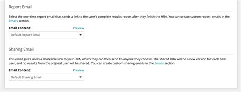 About User Action Emails HealthAware