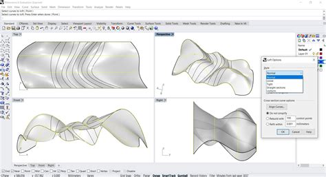 Surface From Curves Materiability