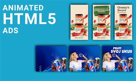 Design And Produce Html Animated Ads By Djordjegrujicic Fiverr