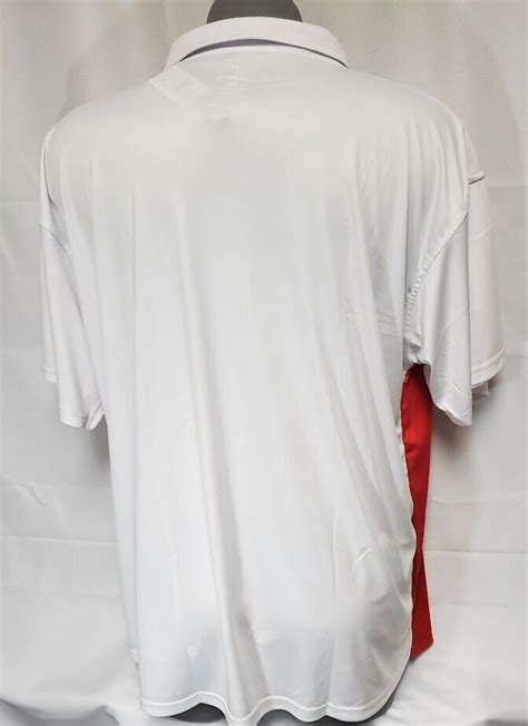 Mens Nfl Fanatics Kansas City Chiefs Ombre Polo Bandt White Red Poly