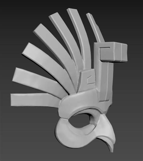 Sunbird Mask Fortnite 3d Model 3d Printable Cgtrader