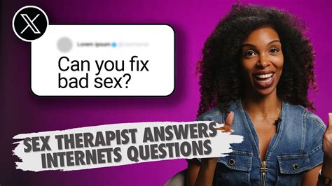 Sex Therapist Answers Most Asked Questions Deep Xtra Youtube