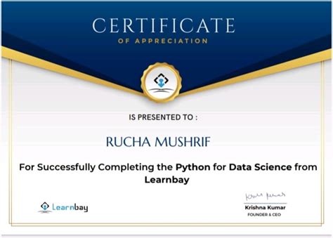 Python Datascience Rucha Mushrif
