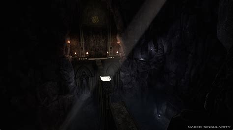 artstation catacomb of the dragon modular dungeon dark fantasy