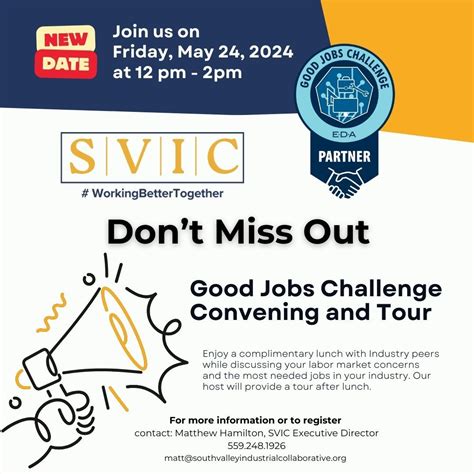 South Valley Industrial Collaborative Svic On Linkedin New Date May