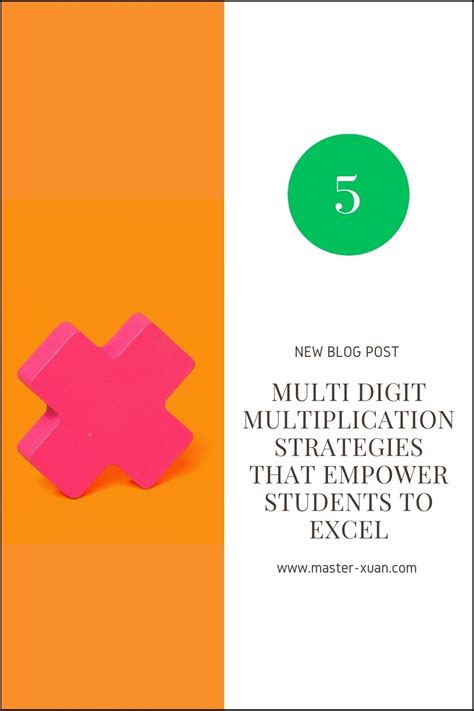 5 Multi Digit Multiplication Strategies That Empower Babes To Excel Master Xuan