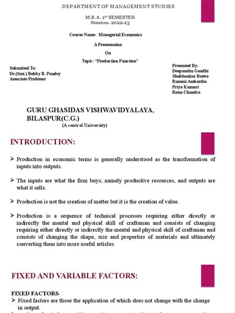 Production Function Pdf Production Function Economies Of Scale