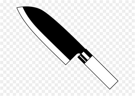 Kitchen Knife Clipart Black And White At Joel Morton Blog