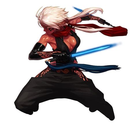 도적 로그 1차 각성 실버문silvermoon 게임명 던전앤파이터 제작 네오플 배급 넥슨 Portraits De Personnages