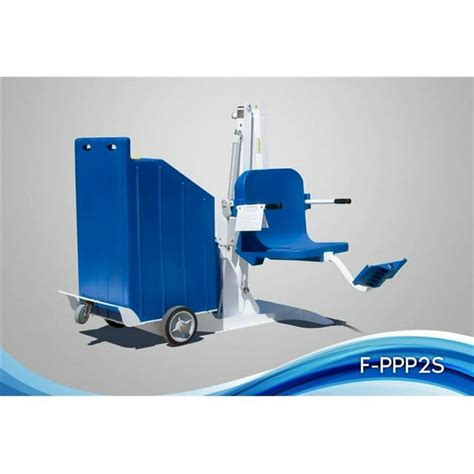 Aqua Creek F Ppp2 Portable Pro Pool 2 Lift White With Blue Plastics