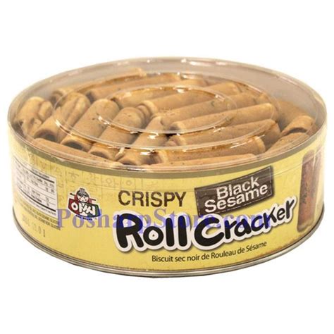Assi Korean Crispy Roll Cracker With Black Sesame 148 Oz