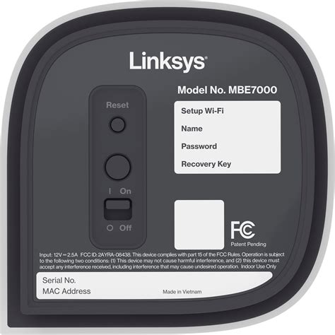Questions And Answers Linksys Velop Pro 7 Be11000 Tri Band Mesh Wi Fi 7 System White Mbe7001