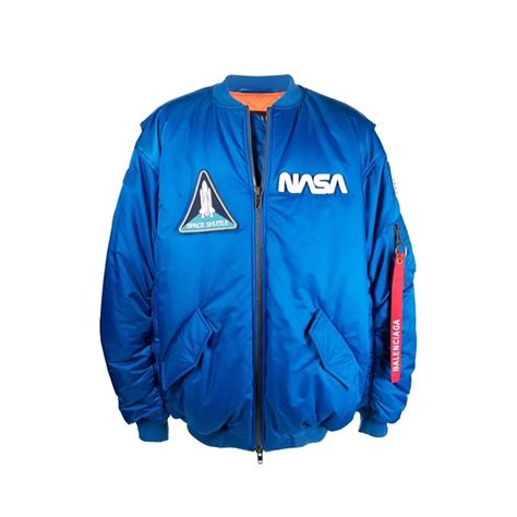 Balenciaga Multi Patch Nasa 봄버 자켓 페칭