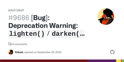 Bug Deprecation Warning `lighten` `darken` Is Deprecated
