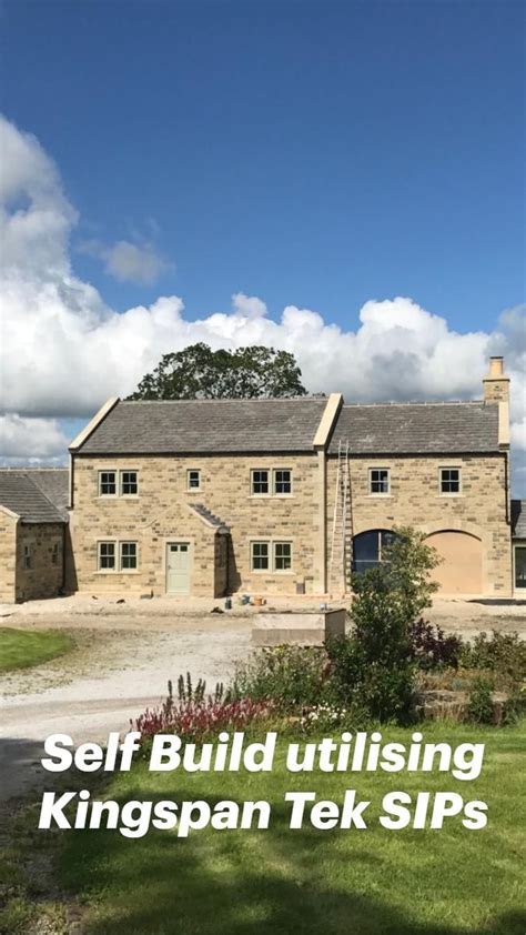 Self Build Utilising Kingspan Tek Sips Sustainable Architecture Self Build Houses New Home