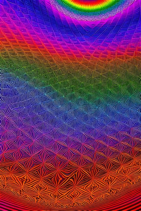 intricate colorful psychedelic texture generated by ai stock