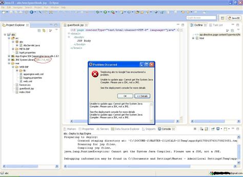 Java Deploy Failed When Deploy On Google App Engine For Upload On App Engine Stack Overflow